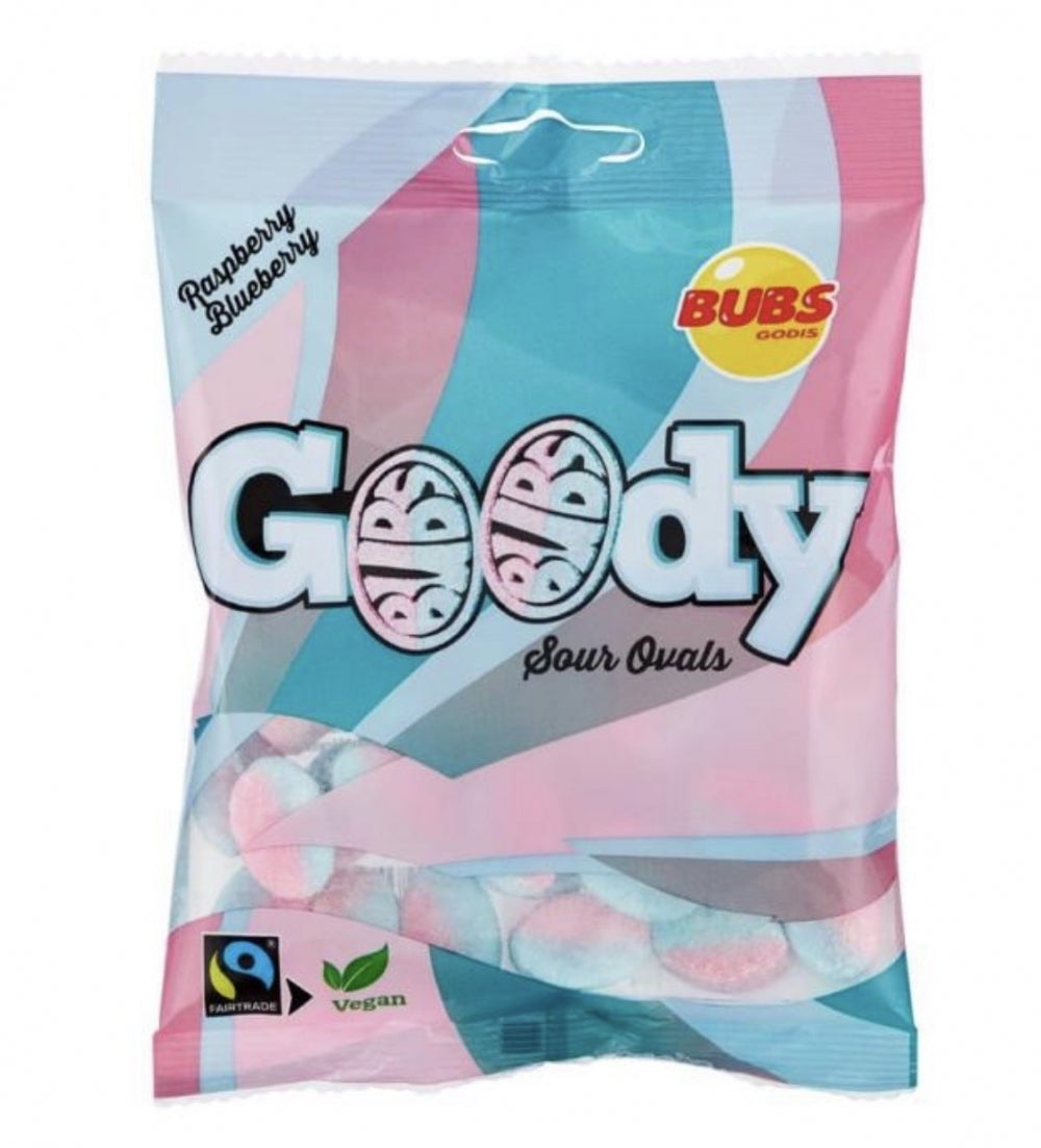 Bubs Goody Raspers Blueberry 90g – Sweets